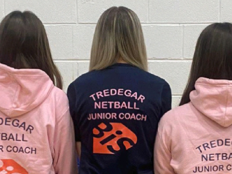 Proud sponsors of Tredegar Netball Club
